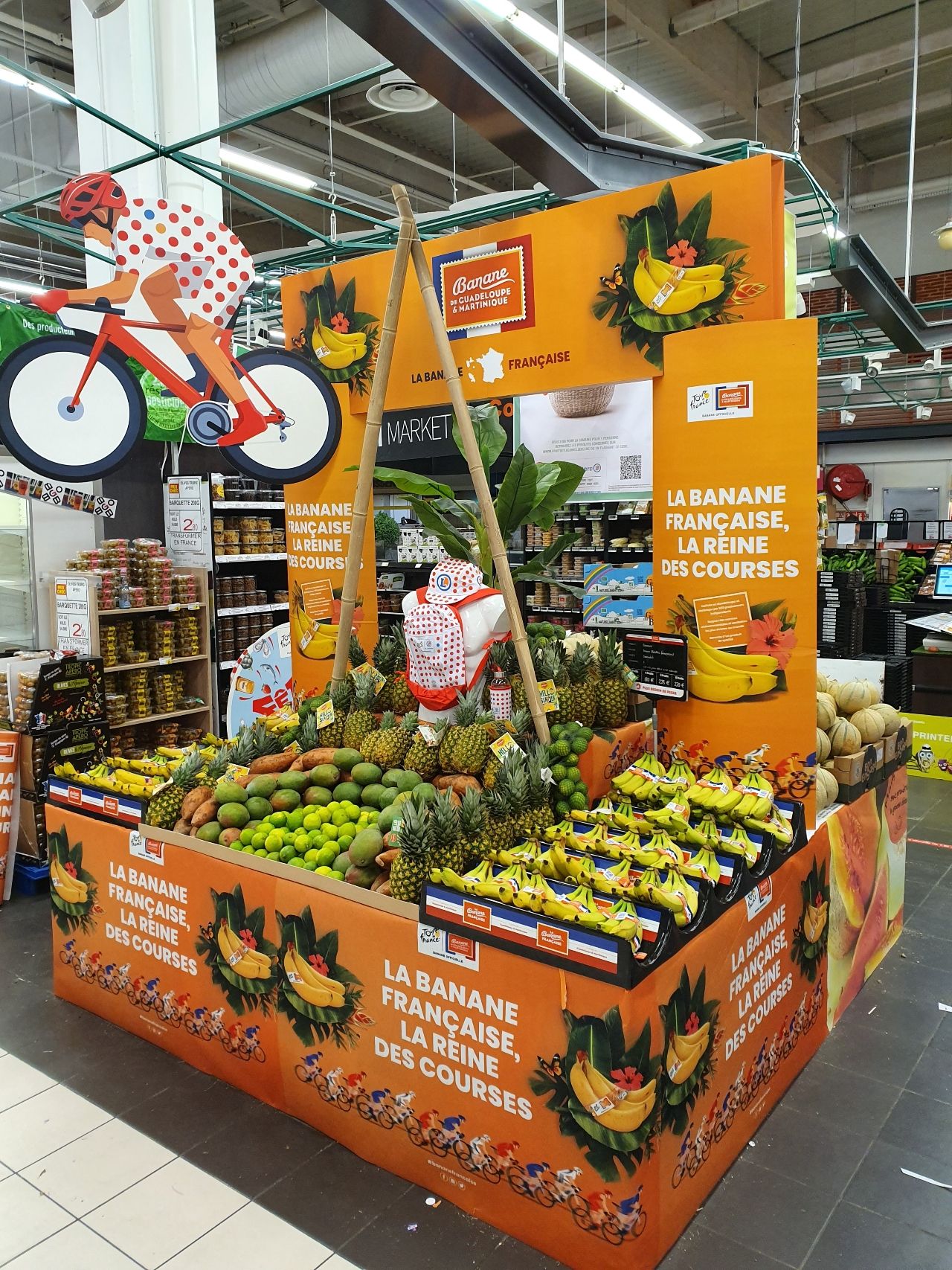 Habillage/jupe de palette - PLV Expo