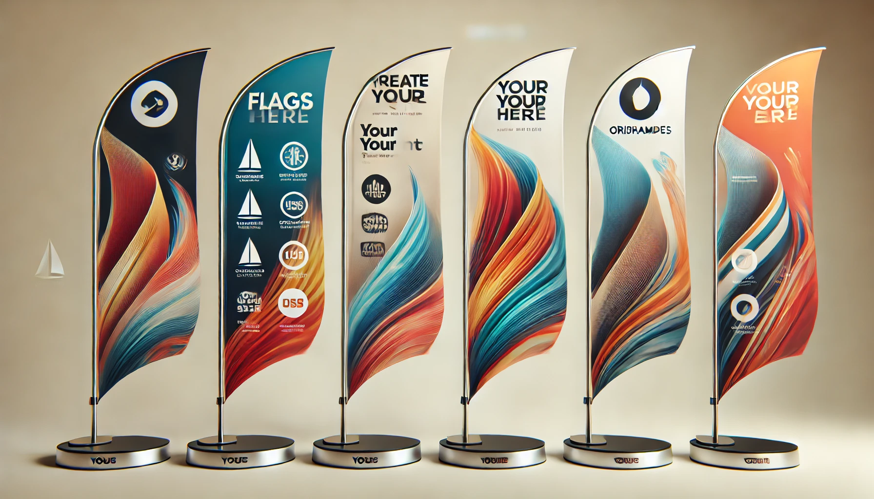 PLV : Oriflammes - PLV Expo