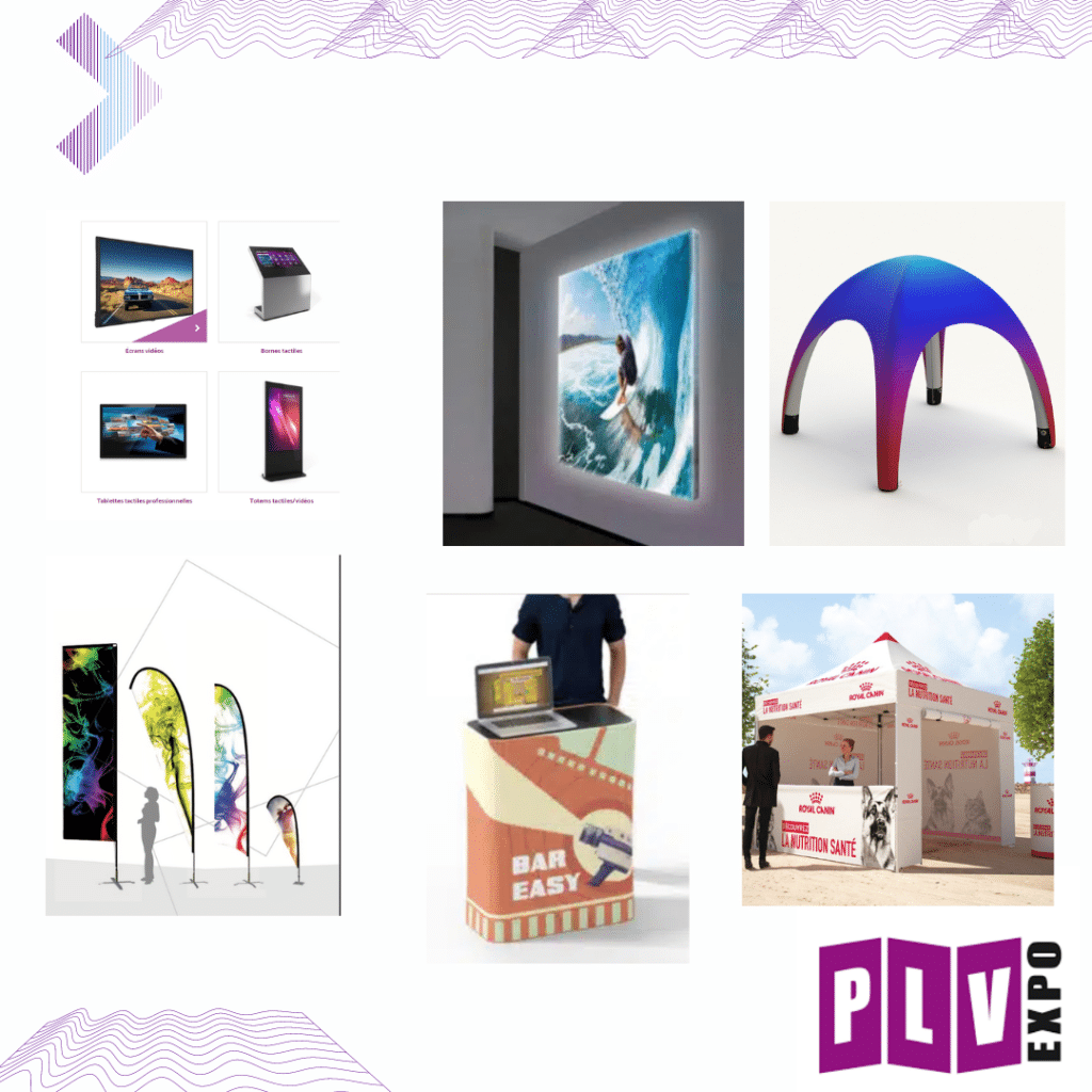 PLV Expo - PLV, définition, kakémono, stand, digital et impression pour ...